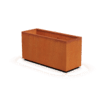 Corten Steel Rectangular Planter | PlanterCraft
