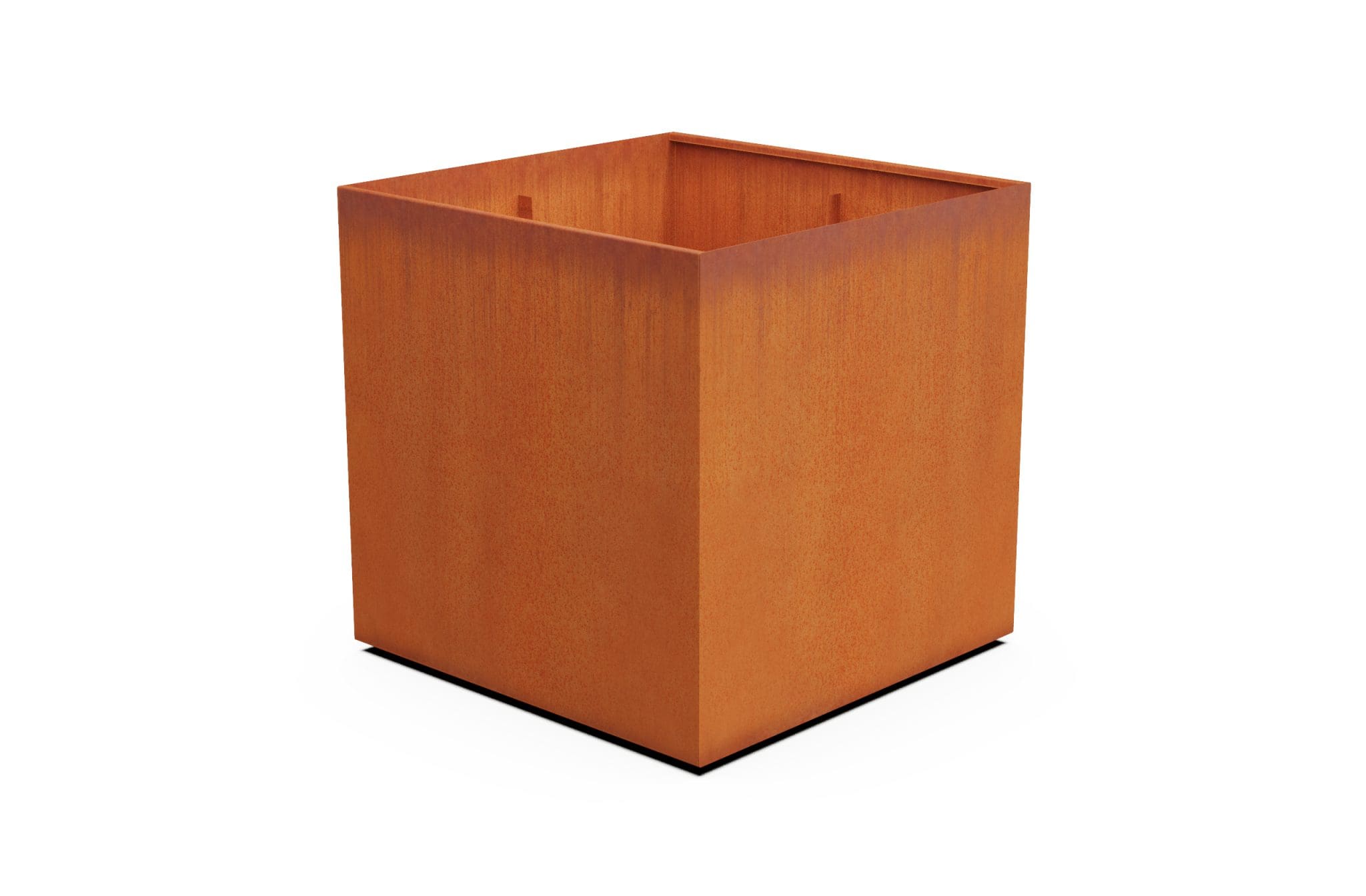 Corten Steel Round Planter | 24" - 36" Diameter| PlanterCraft
