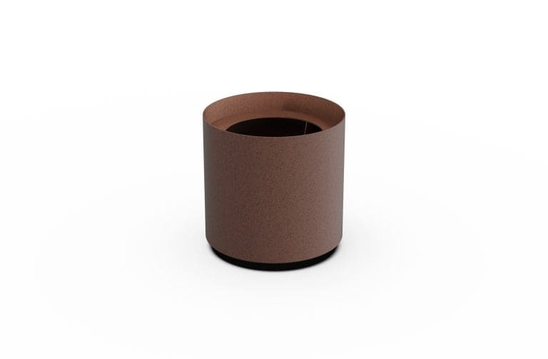 Large Aluminum Round Planter 24-36 inches | PlanterCraft