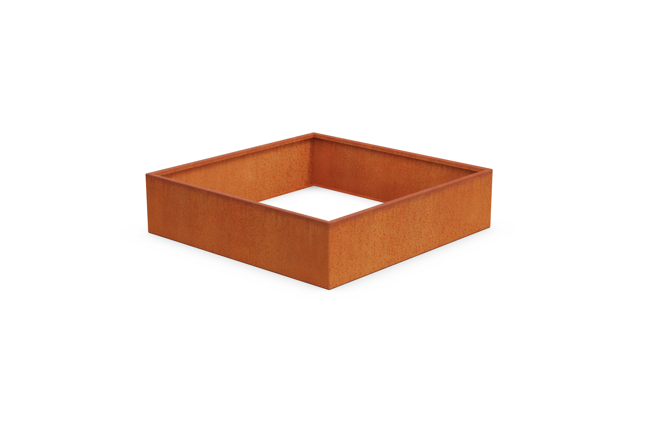 Corten Steel Round Planter | 24" - 36" Diameter| PlanterCraft
