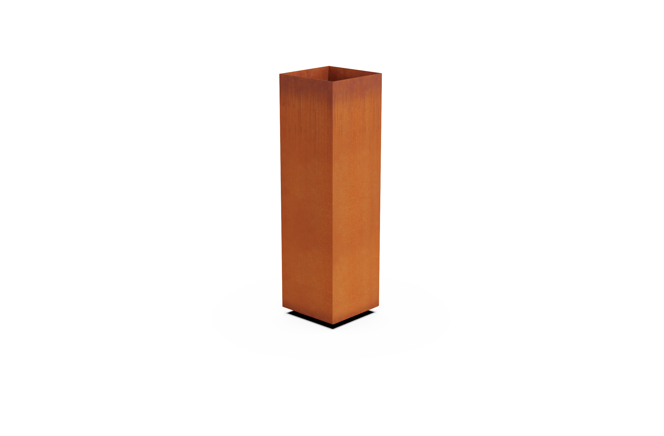 Corten Steel Round Planter | 24" - 36" Diameter| PlanterCraft