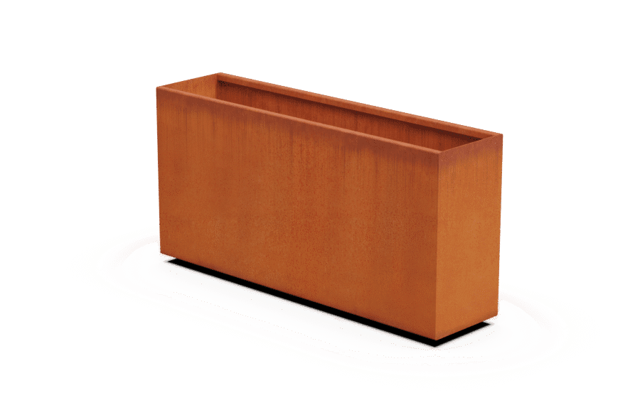 Corten Steel Rectangular Planter | PlanterCraft